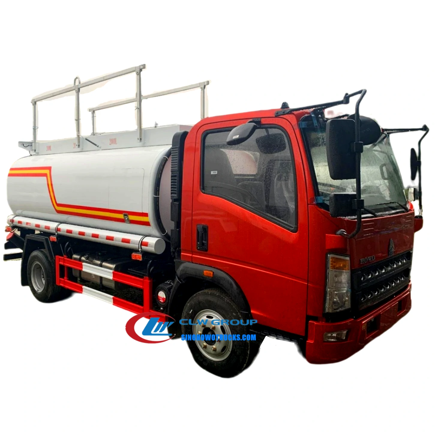 Sinotruk 5m3 gasoline truck for sale Pakistan