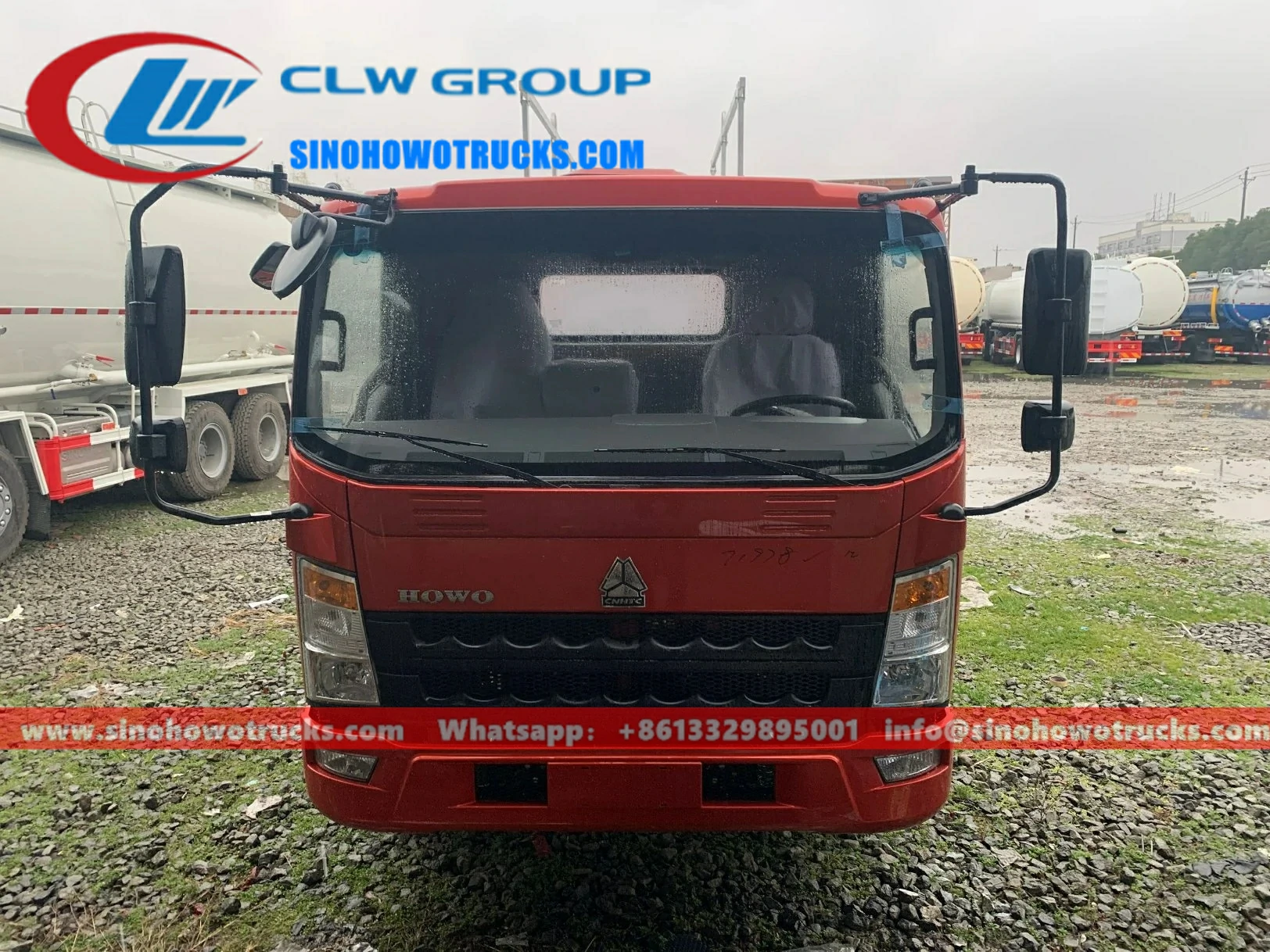 Sinotruk 5m3 gasoline truck for sale Pakistan